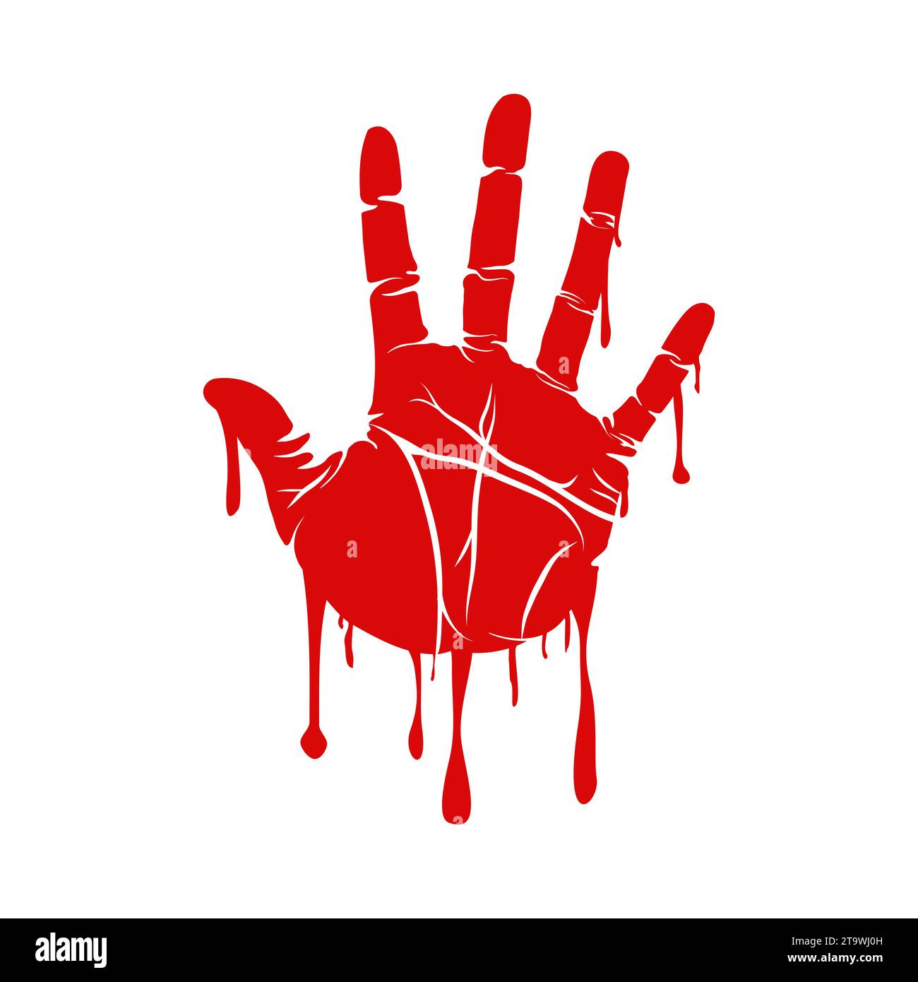 Red drop blood hand splatter hi-res stock photography and images - Alamy