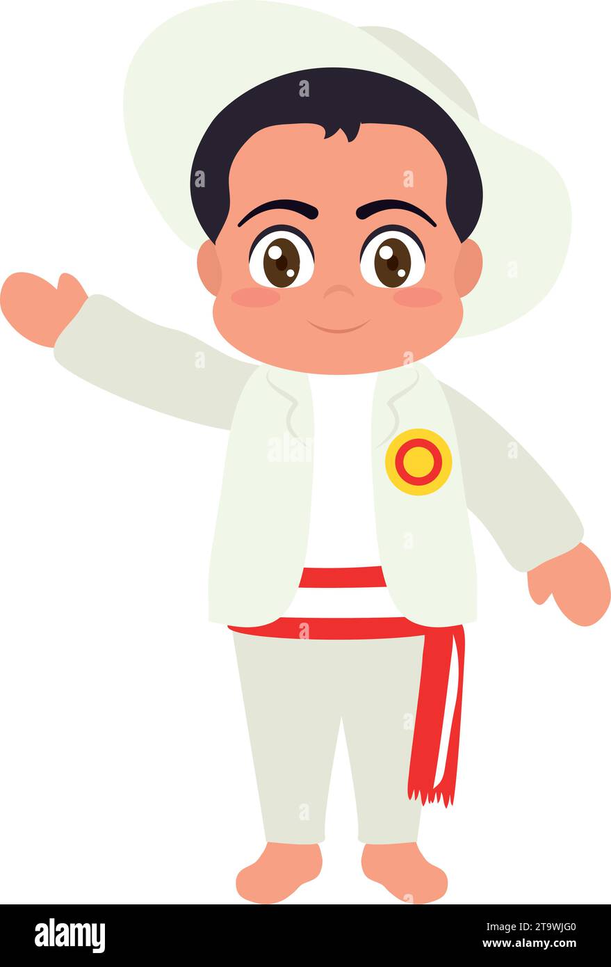 peruvian man with traditional dress Stock Vector Image & Art - Alamy