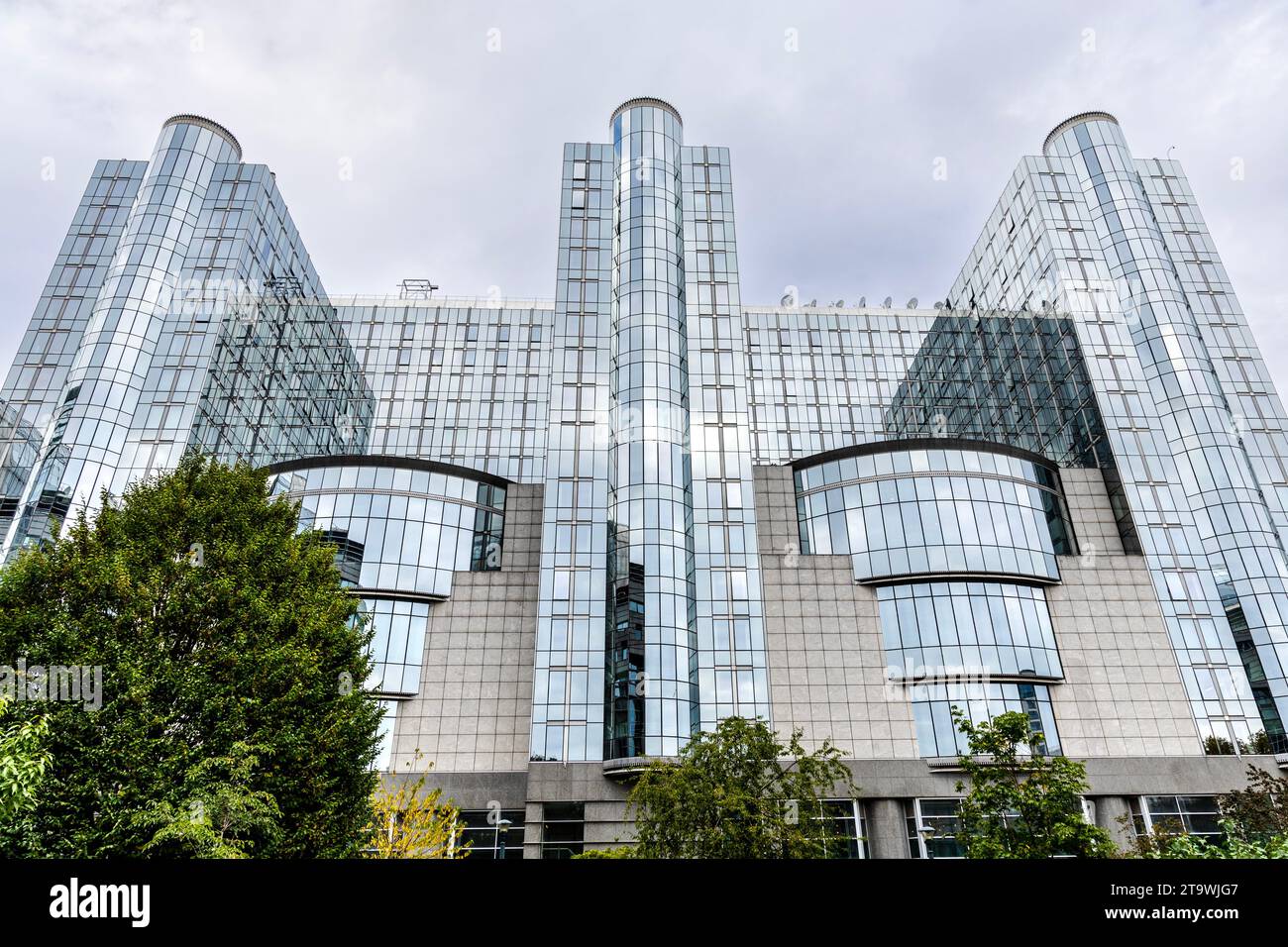 Altiero Spinelli Building at the Espace Léopold Europen Parliament, European Quarter, Brussels ...