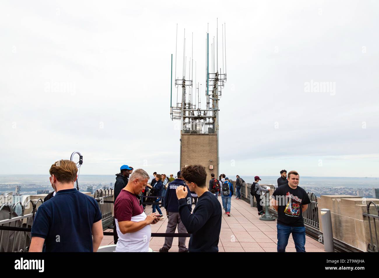 Top of the Rock, Rockefeller Center, New York City, United States of ...
