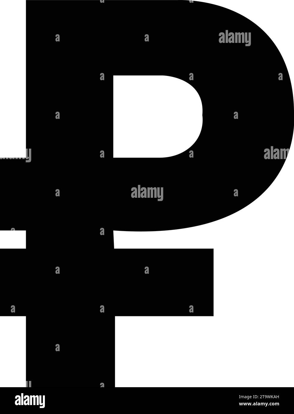 Ruble currency sign symbol. Ruble Russian money flat icon vector ...