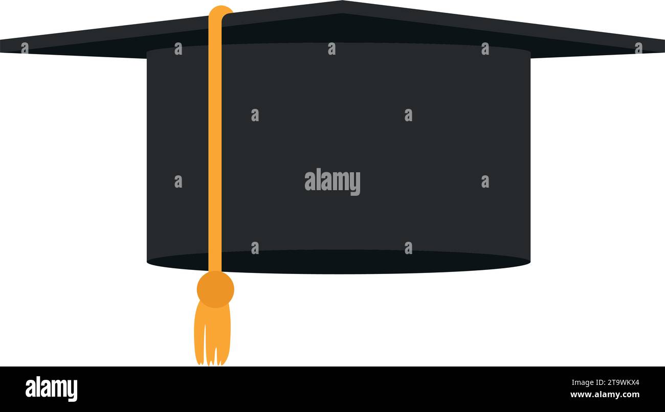 black graduation cap Stock Vector Image & Art - Alamy