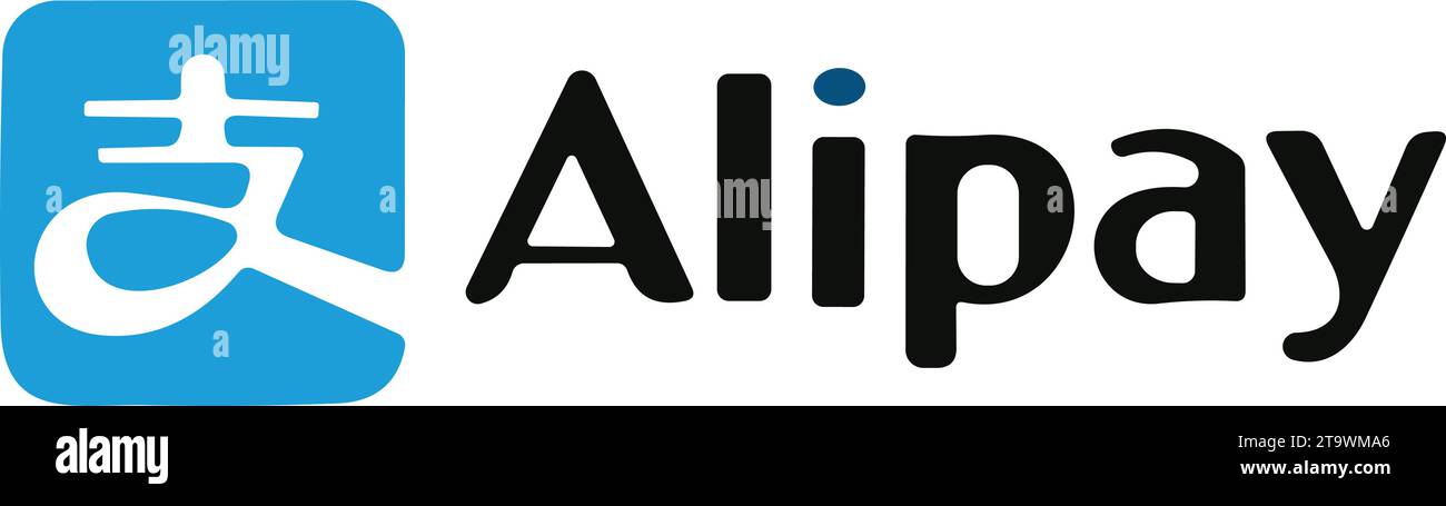 Alipay Online payment methods icon logo. E-commerce payment button. Vector. International ...