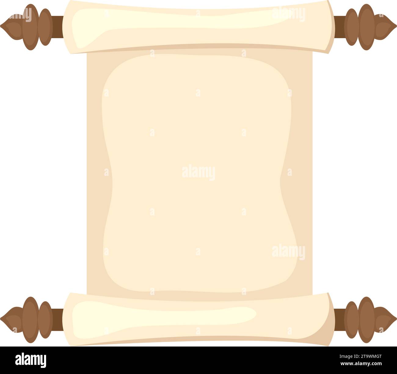 paper scroll illustration Stock Vector Image & Art - Alamy