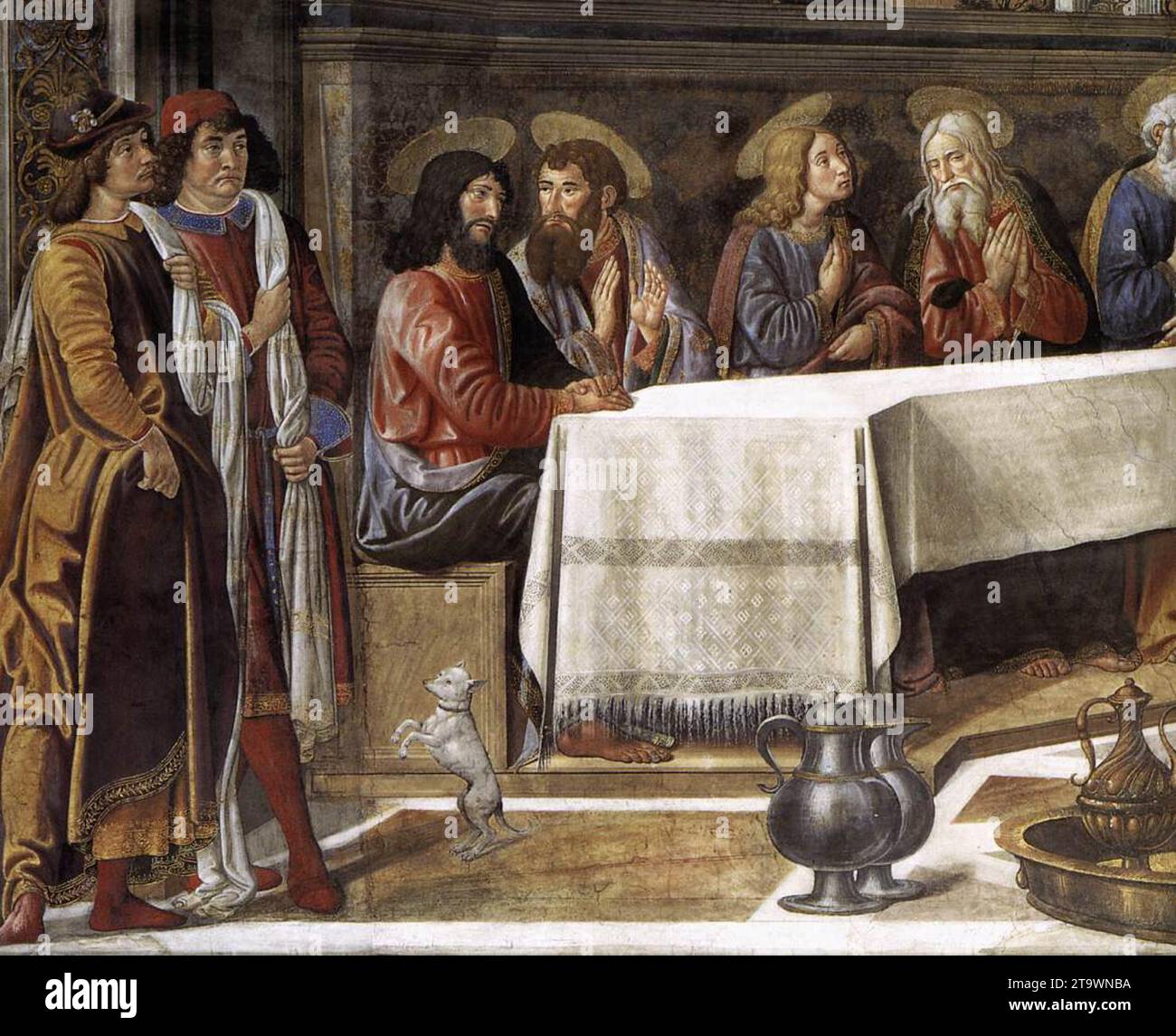 Cosimo rosselli detail hi-res stock photography and images - Alamy