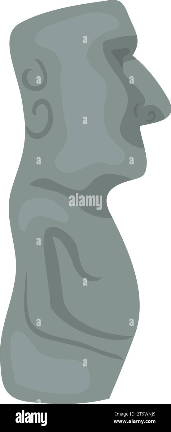 chilean moai statue Stock Vector Image & Art - Alamy