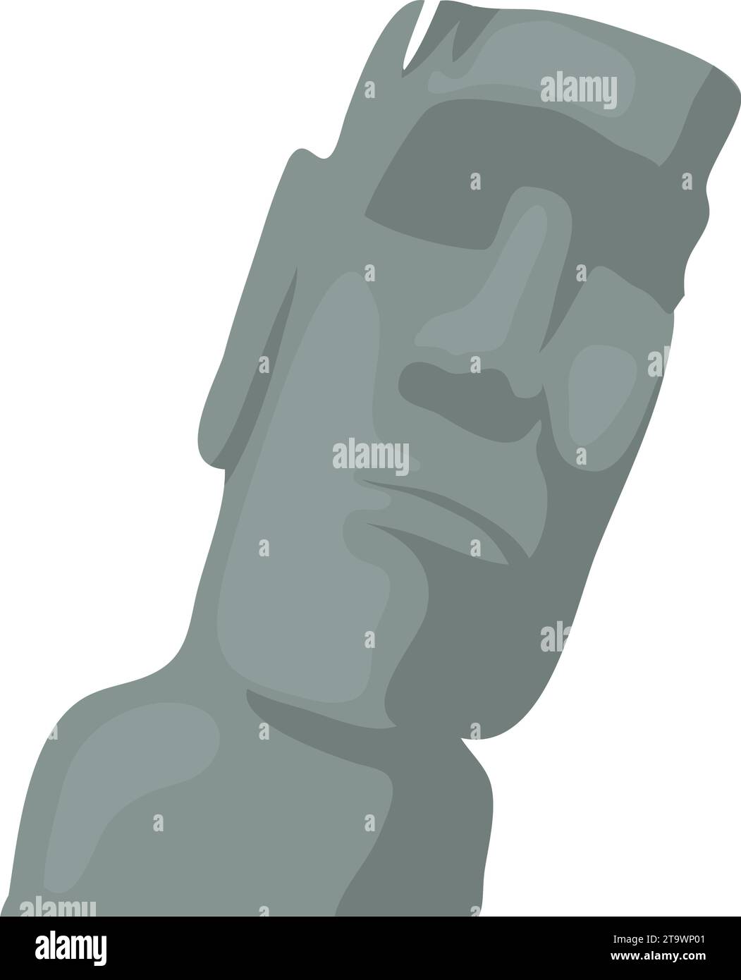 chilean moai statue design Stock Vector Image & Art - Alamy