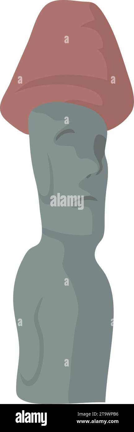 Sculpture of volcanic rock Stock Vector Images - Alamy