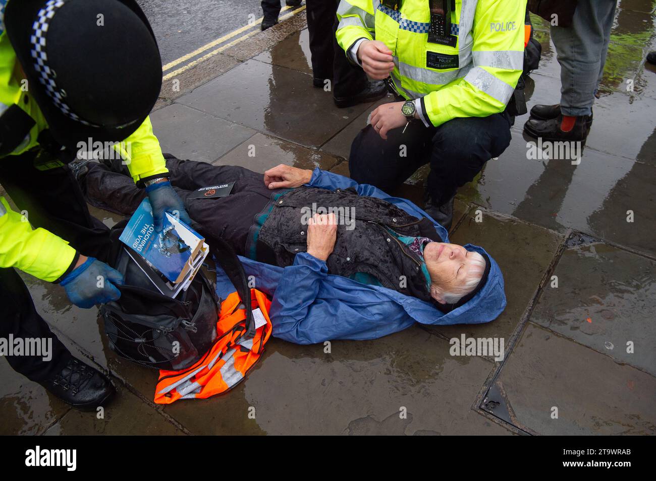 Wilful obstruction of a highway hi-res stock photography and images - Alamy