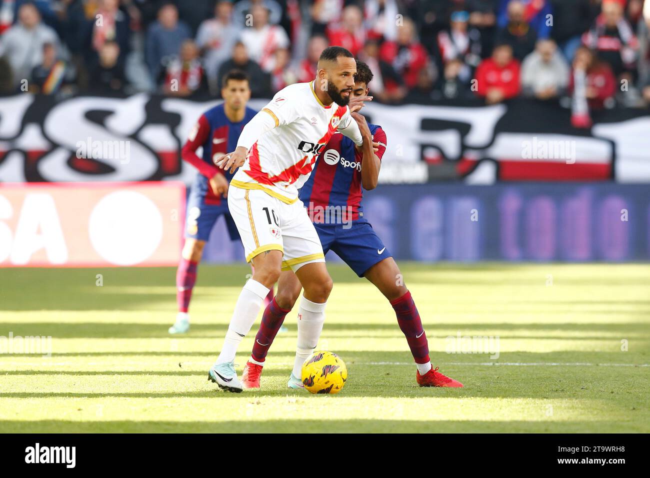 Madrid, Spain. 25th Nov, 2023. Bebe (Rayo) Football/Soccer : Spanish ...