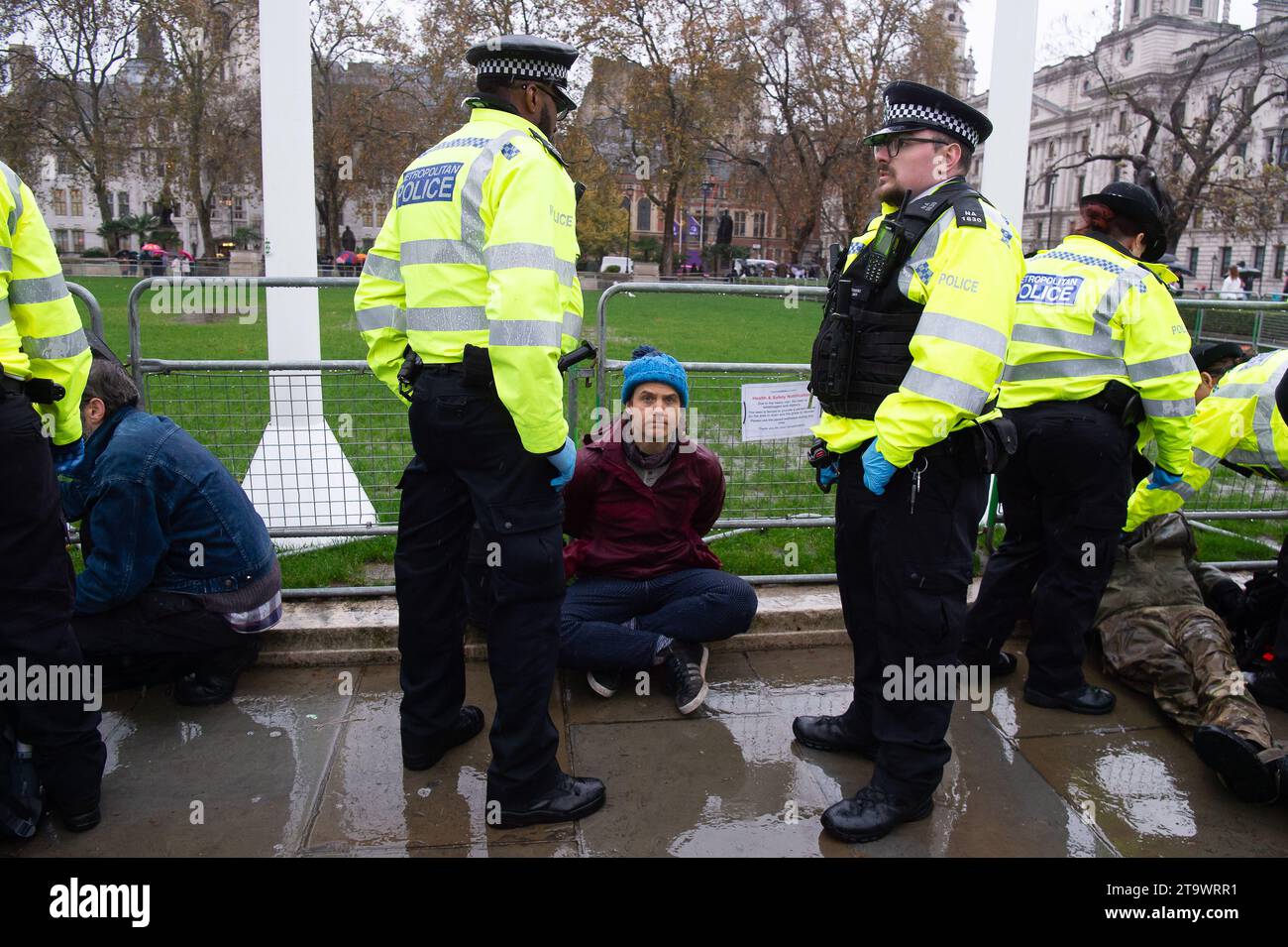 Wilful obstruction of a highway hi-res stock photography and images - Alamy