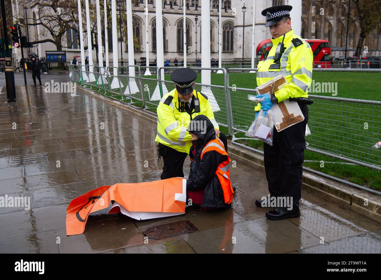 Wilful obstruction of a highway hi-res stock photography and images - Alamy