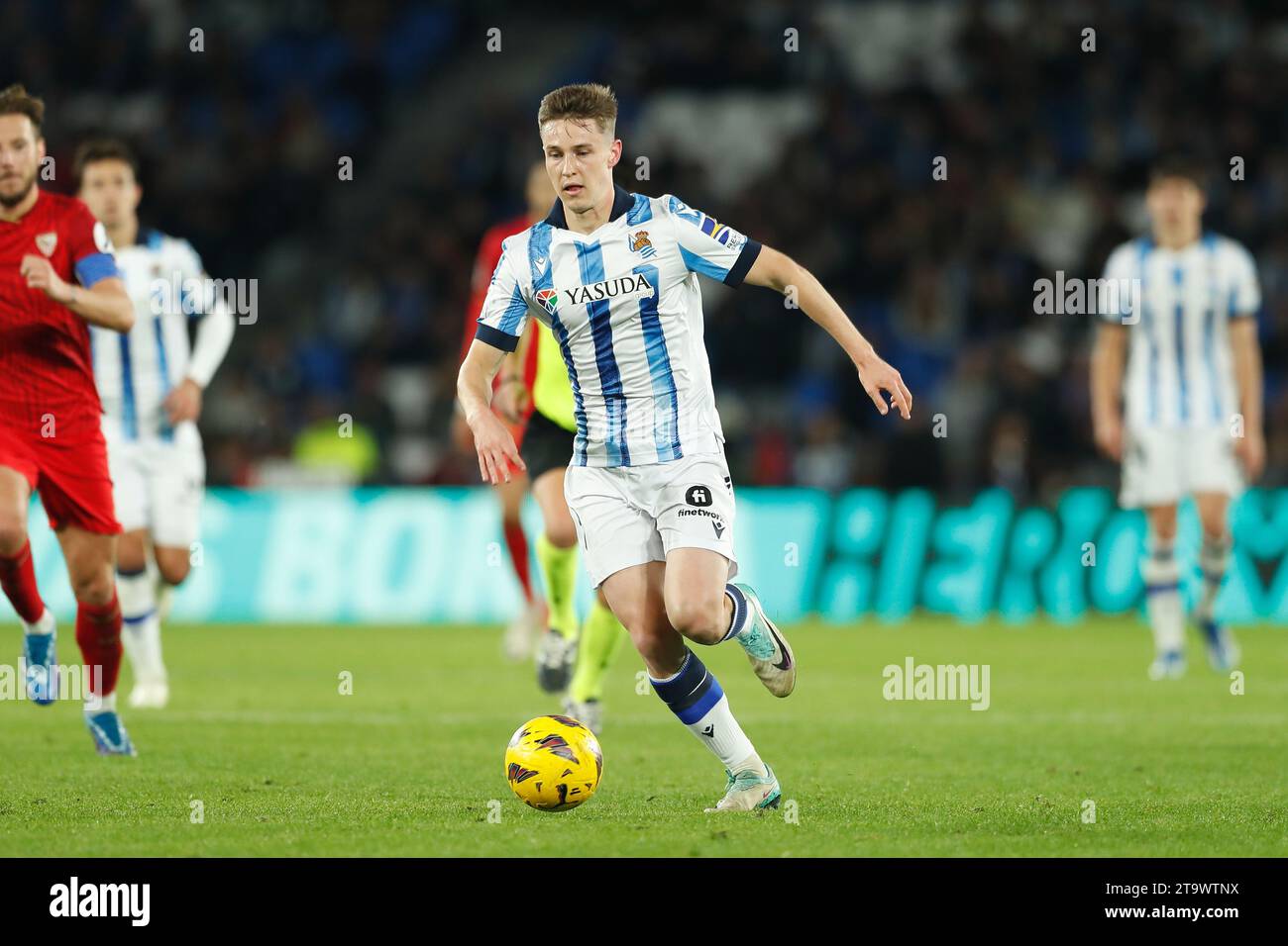 San Sebastian, Spain. 26th Nov, 2023. Benat Turrientes (Sociedad ...