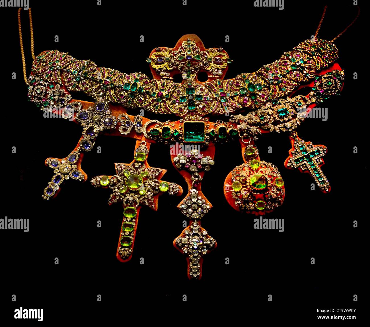 Necklace of St. Januarius, 1679, Museum of the Treasure of San Gennaro ...