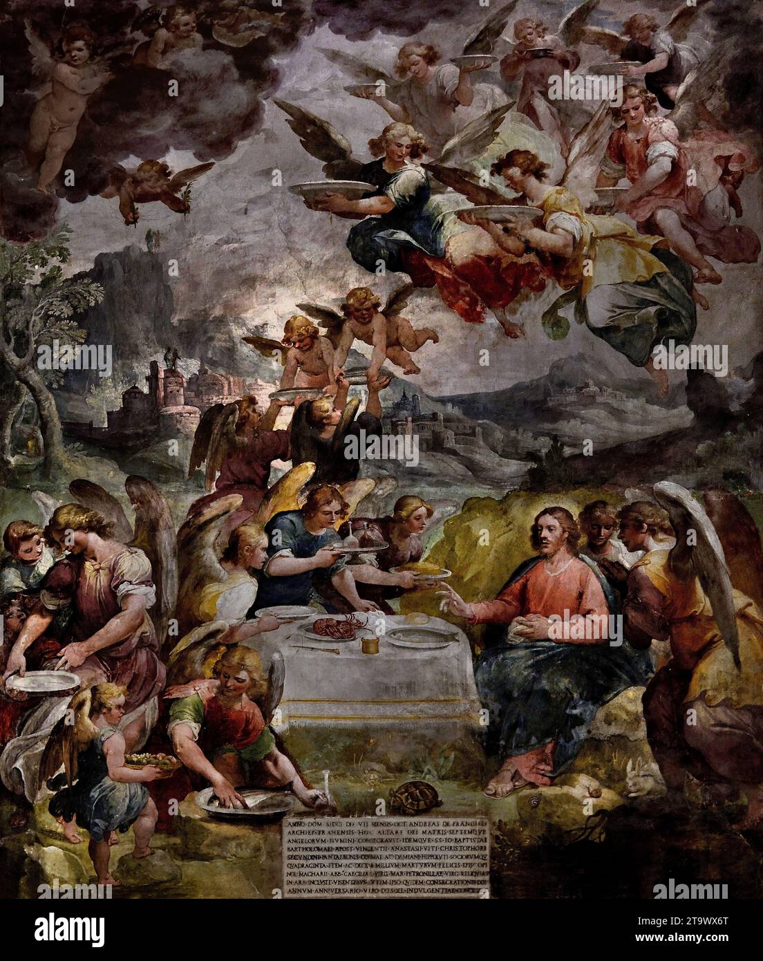 Jesus christ served by the angels hi-res stock photography and images ... Jesus christ served by the angels hi-res stock photography and images ...