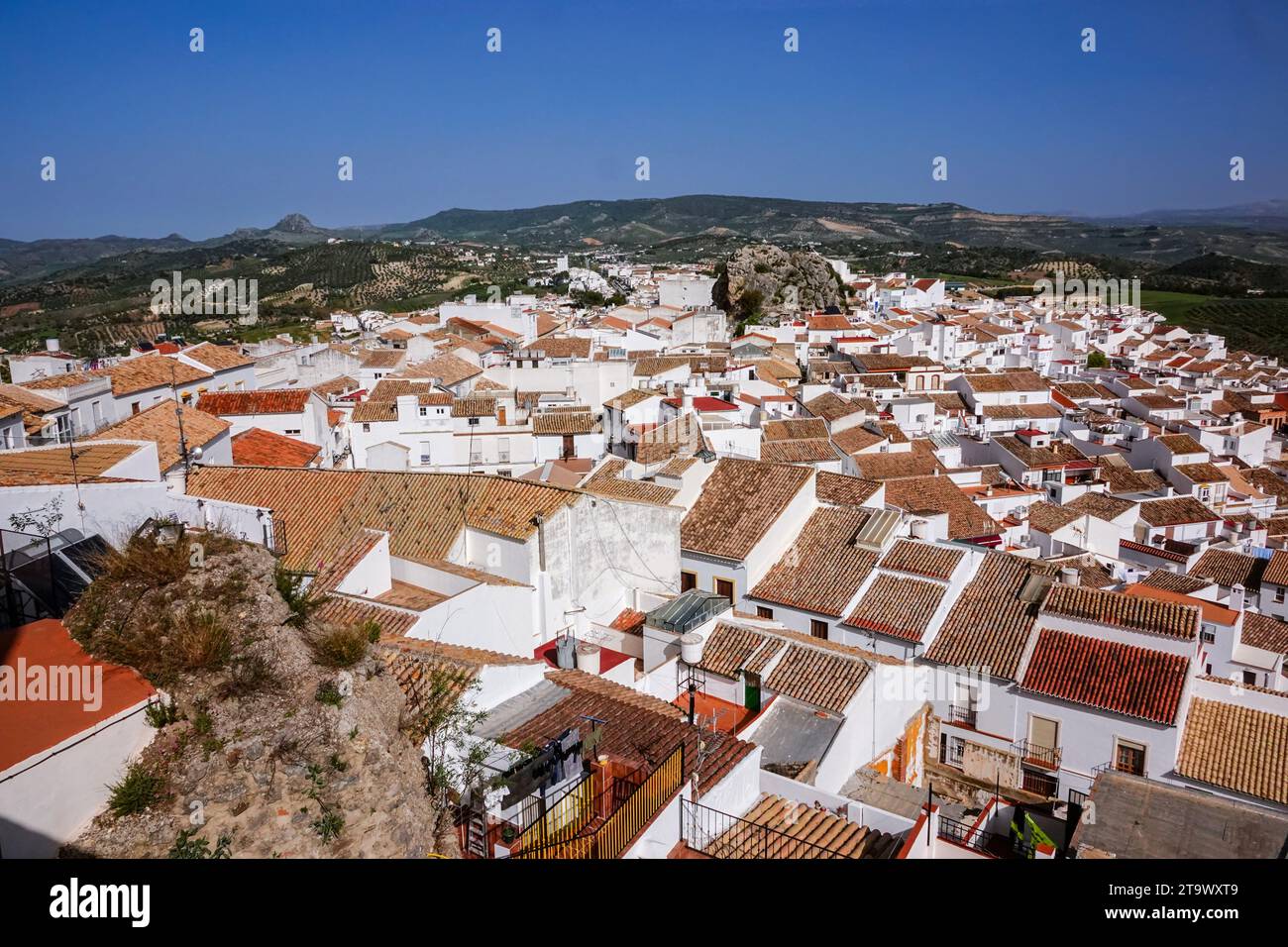 Homes in the ancient town center known as the La Villa District viewed ...