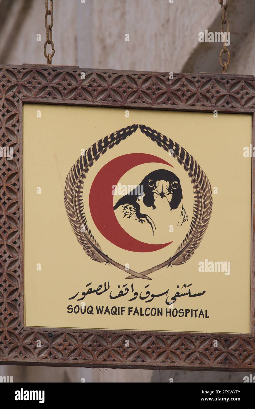 Qatar, Doha, Souk Waqif, Falcon Souq, Falcon Hospital Stock Photo - Alamy