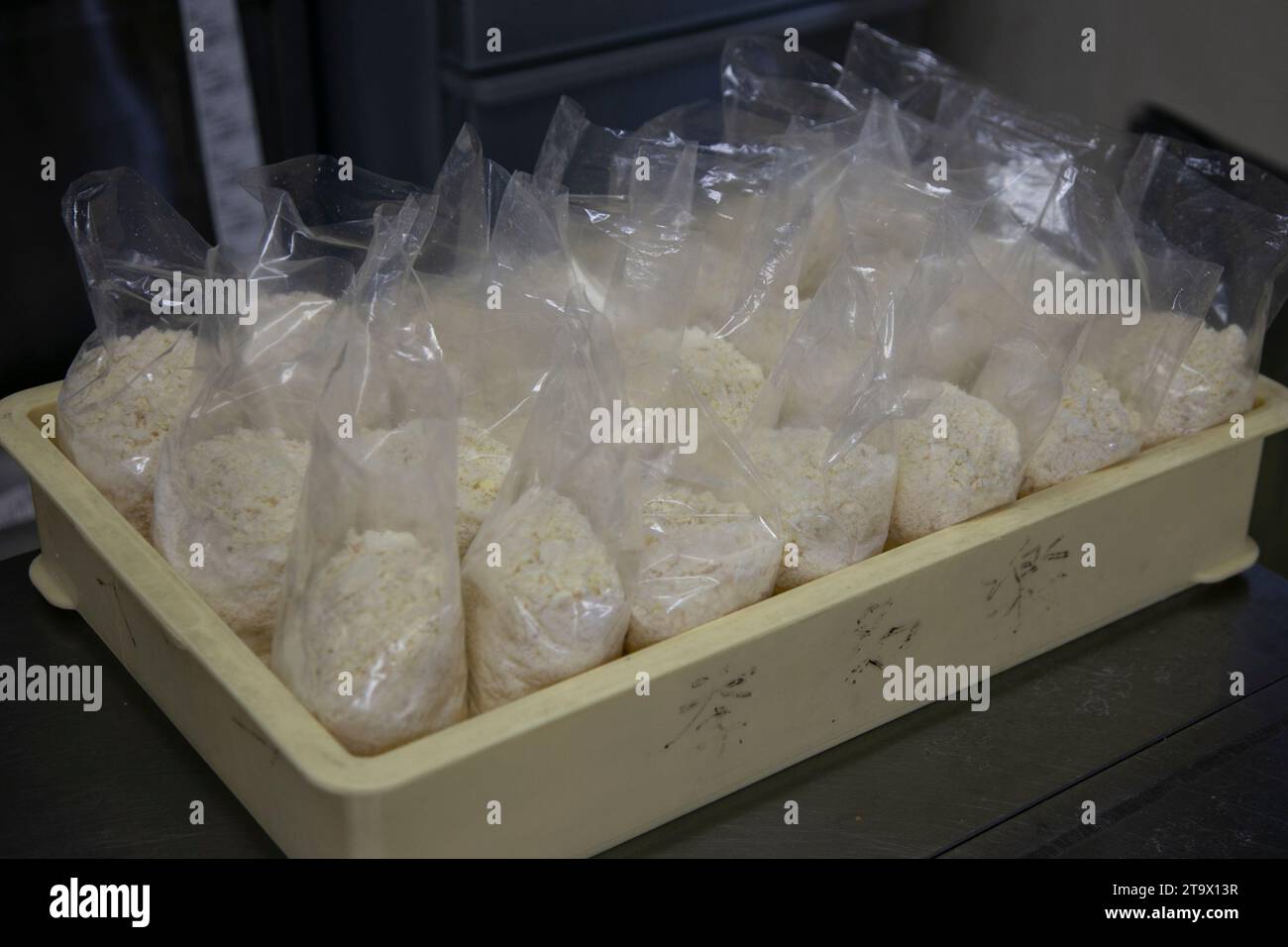 Shredded tofu bags at a Tofu Shop in Shizuoka, Japan Stock Photo - Alamy