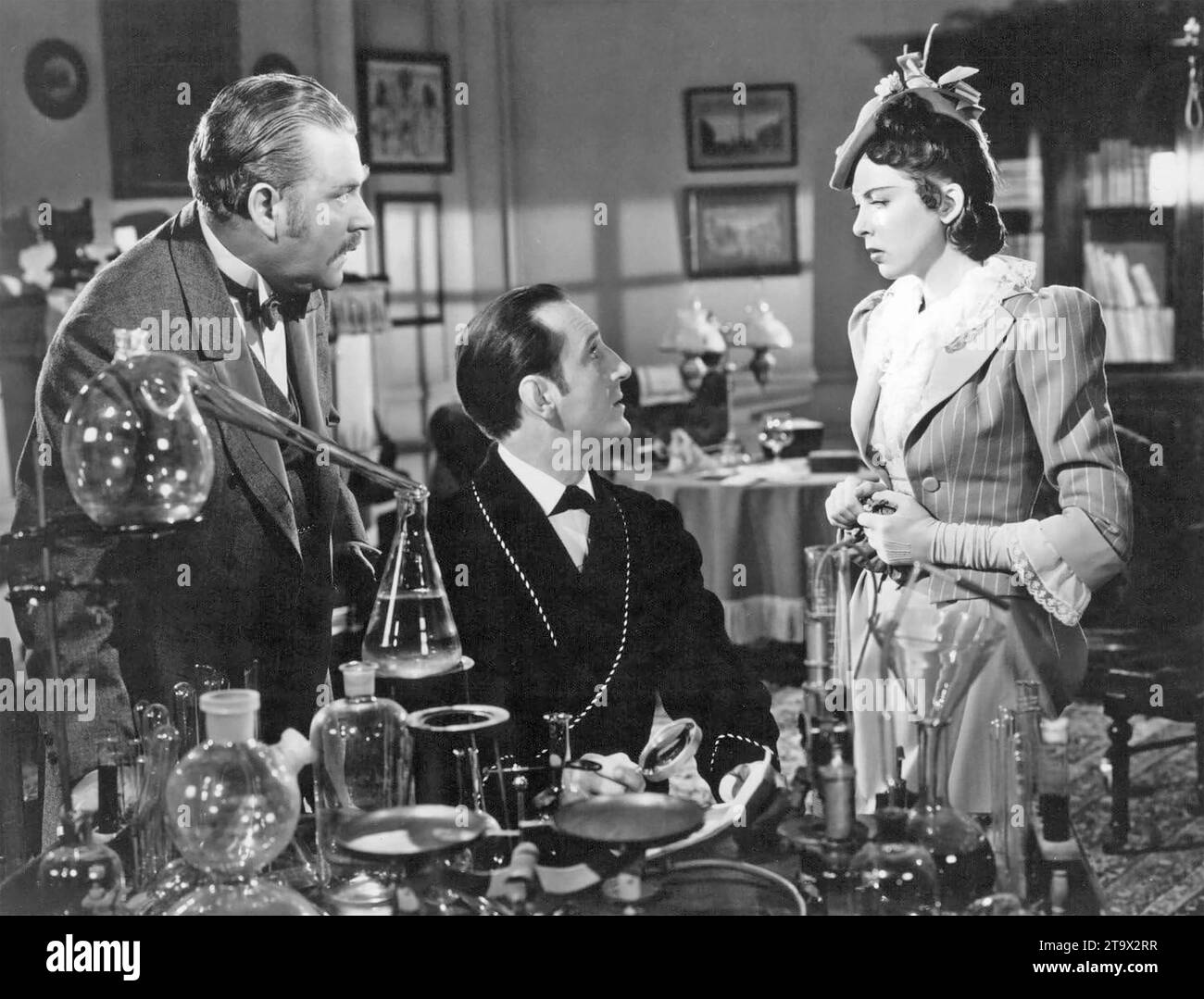 THE ADVENTURES OF SHERLOCK HOLMES 1939 20th Century Fox film with from ...
