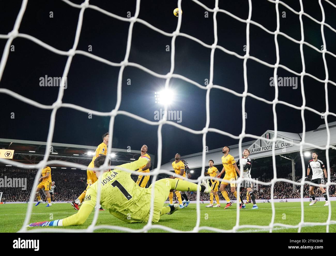 Wolverhampton Wanderers goalkeeper Jose Sa makes a save during the ...
