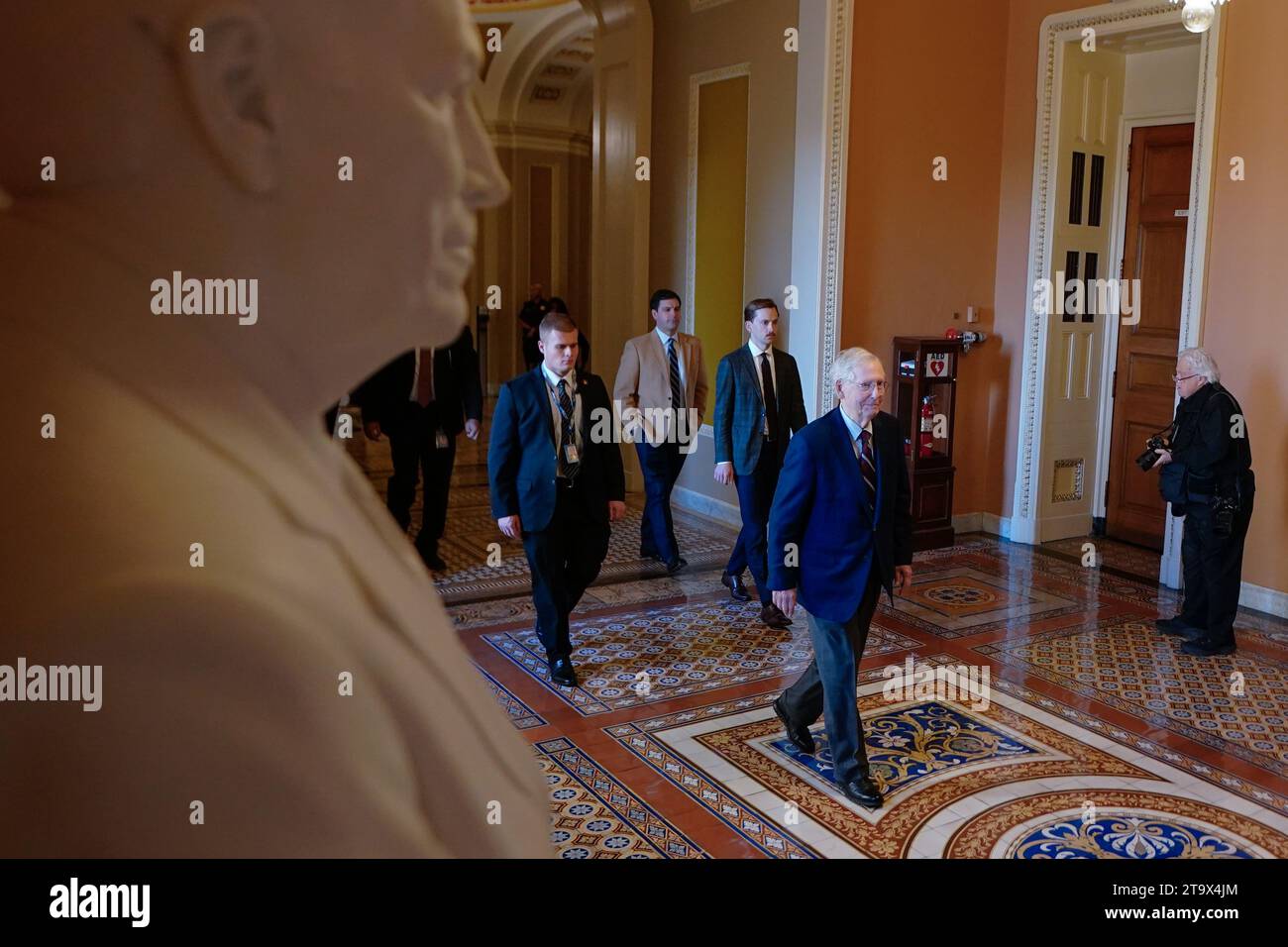 Washington, United States. 27th Nov, 2023. Senate Minority Leader Mitch ...