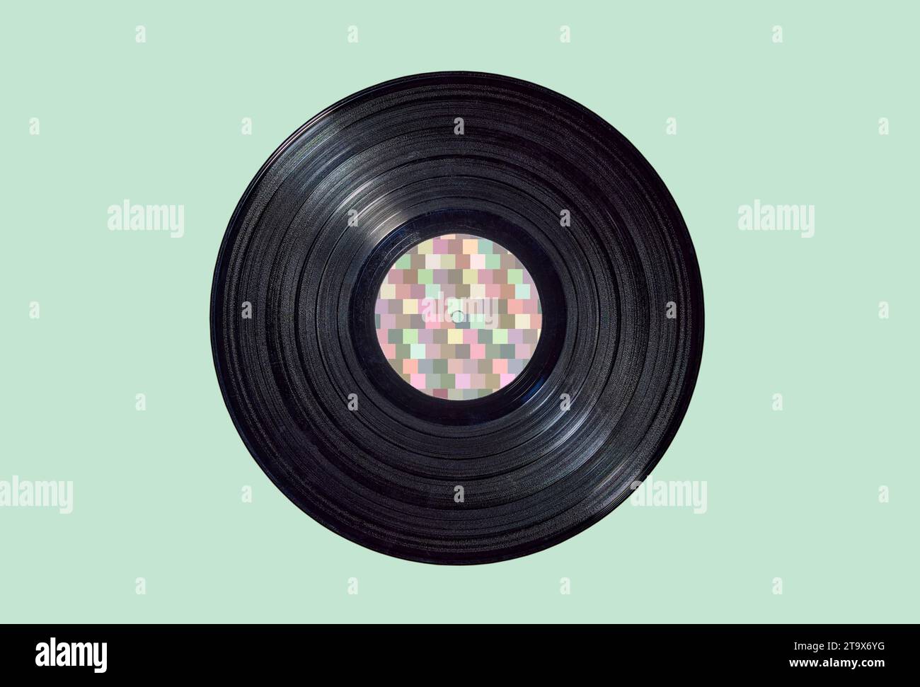 Old Vinyl 33 RPM Record Album Stock Photo - Alamy