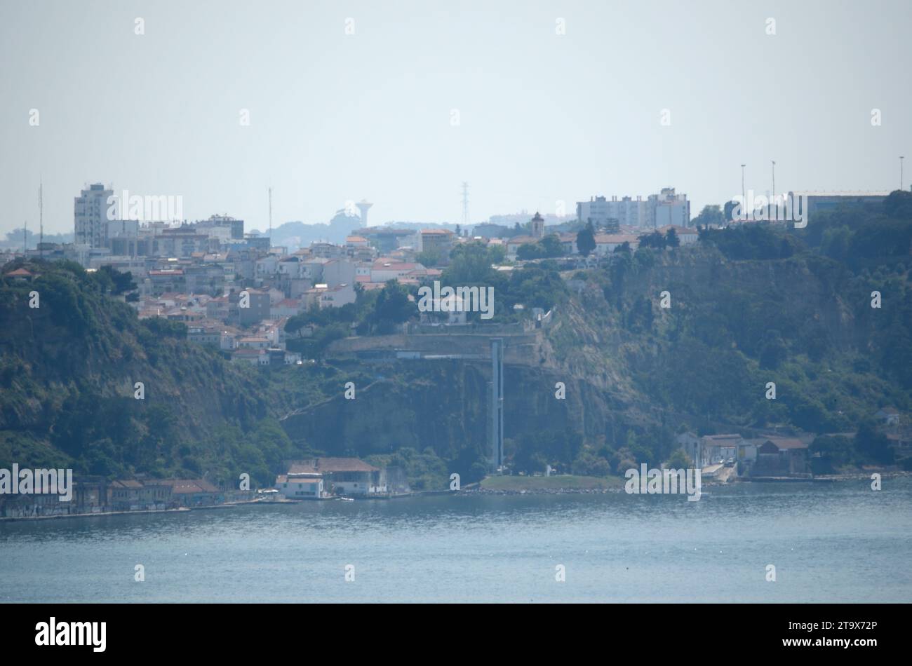 Boca do Vento Panoramic Elevator, Almada view from Church of St ...