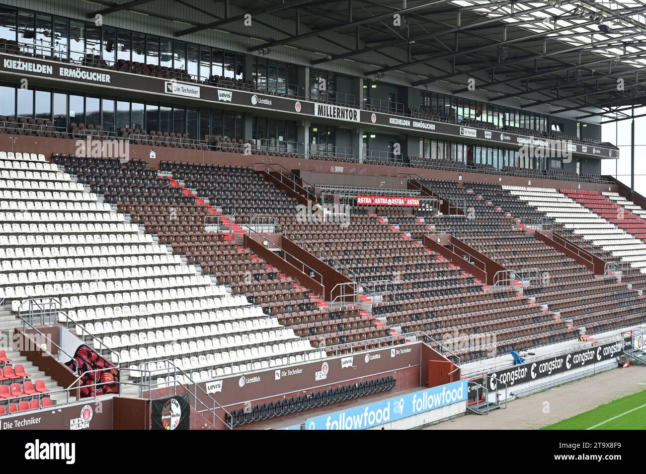 The Millerntor Stadium of FC St. Pauli in Hamburg, Germany Stock Photo ...