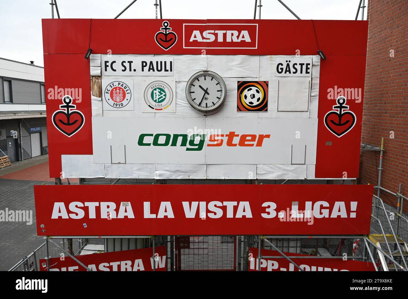 The Millerntor Stadium of FC St. Pauli in Hamburg, Germany Stock Photo ...