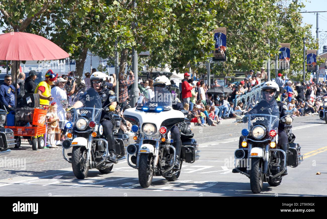 San Francisco, CA - Oct 8, 2023: Participants in the 155th annual ...