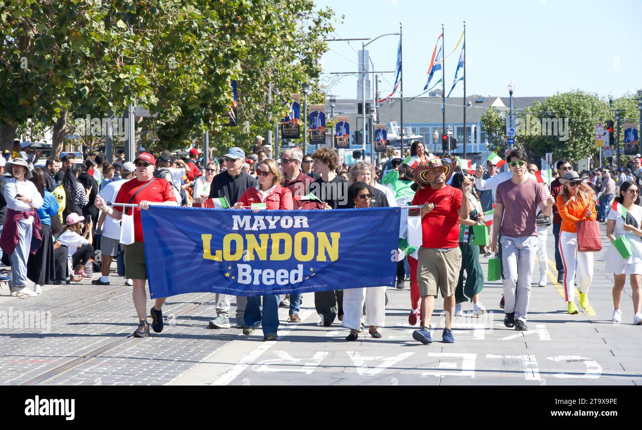 San Francisco, CA - Oct 8, 2023: Participants in the 155th annual ...