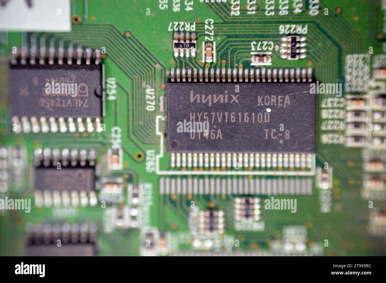 Cairo, Egypt, October 15 2023: Interior of an old satellite receiver ...