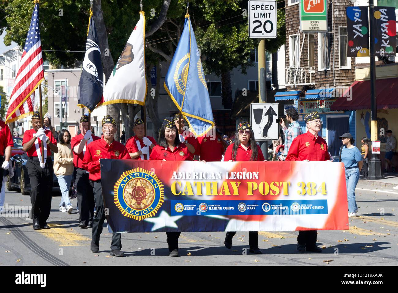 San Francisco, CA - Oct 8, 2023: Participants in the 155th annual ...