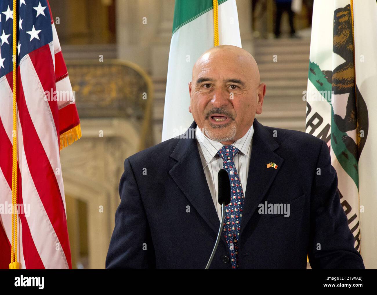 San Francisco, CA - Oct 11, 2023: 4K HD video of Paul Tonelli speaking ...