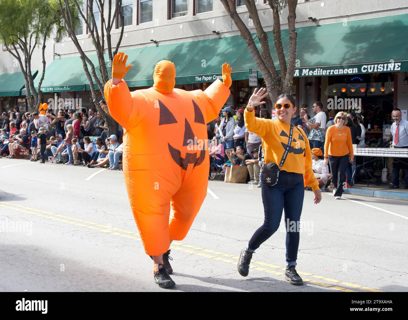 Half Moon Bay, CA - Oct 14, 2023: Unidentified participants at the 50th ...