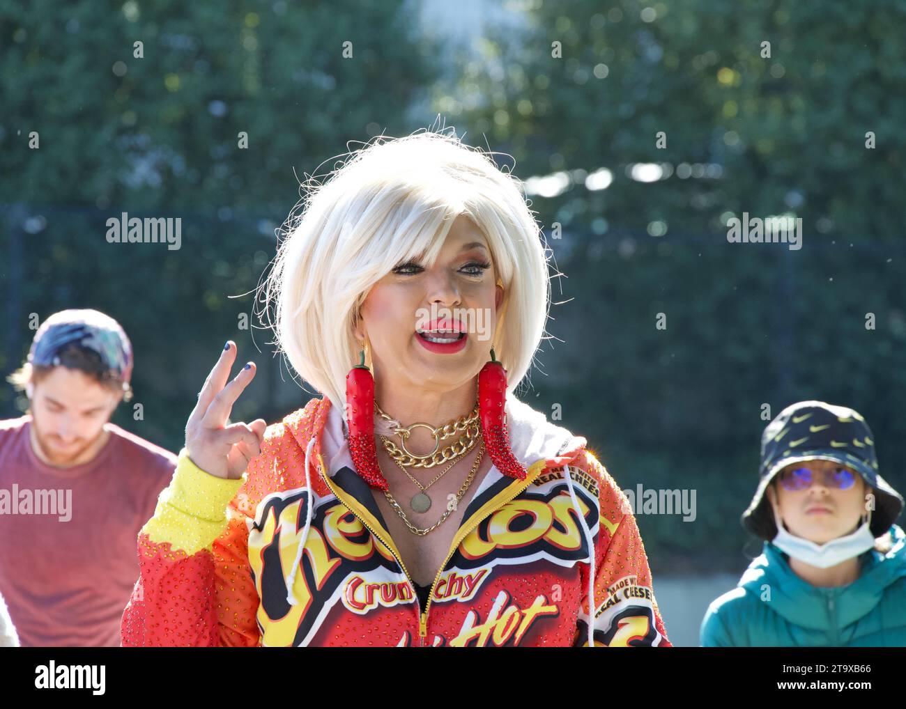 San Francisco, CA - Oct 23, 2023: Drag Laurette D'Arcy Drollinger ...
