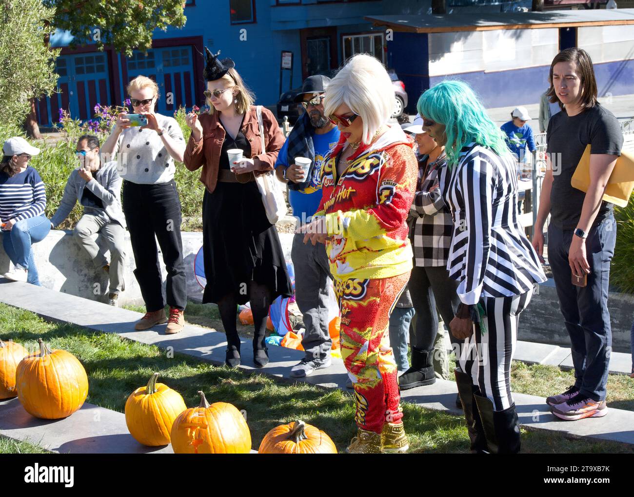 San Francisco, CA - Oct 23, 2023: Drag Queens D'Arcy Drollinger and ...