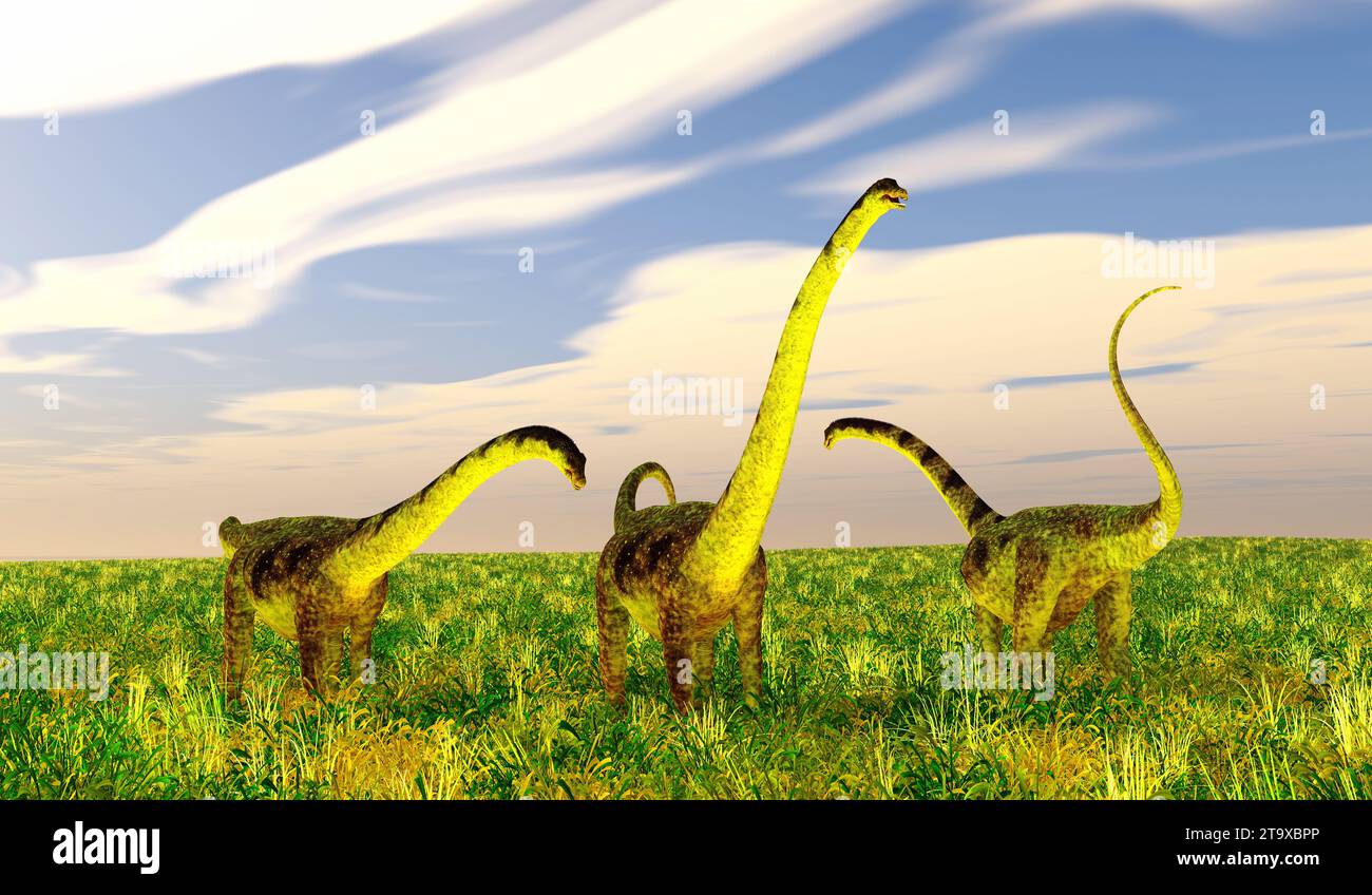 Puertasaurus was a herbivorous sauropod dinosaur that lived in ...