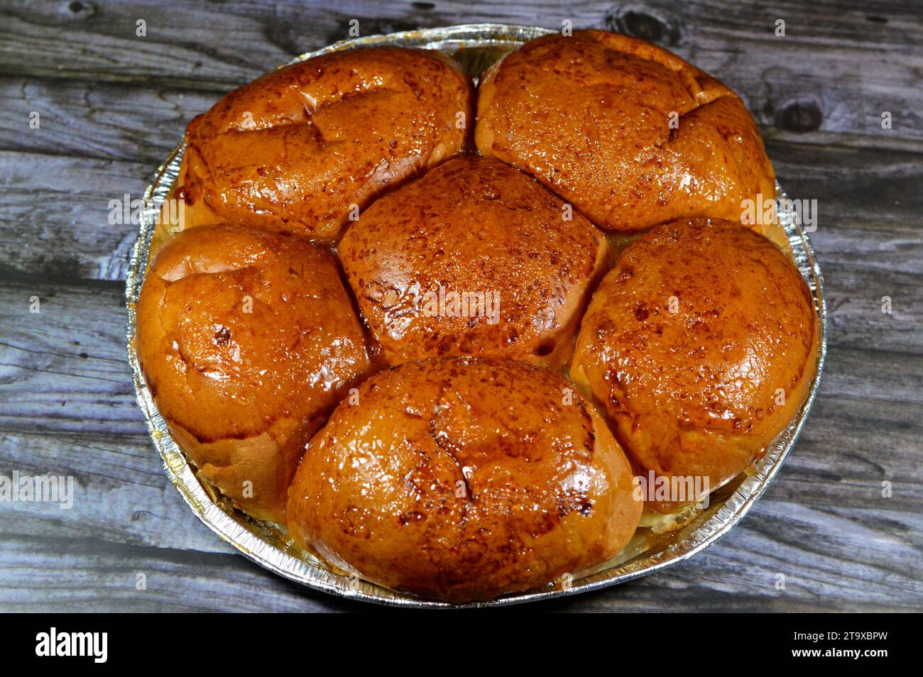 Brioche sweet buns, a bread of French origin whose high egg and butter ...