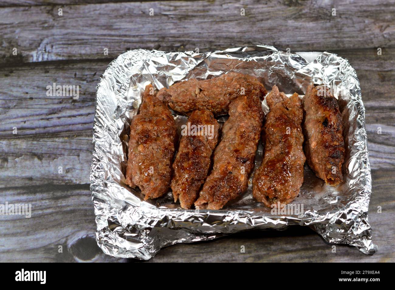 Arabic cuisine traditional food beef Kofta, kebab and tarb kofta shish ...