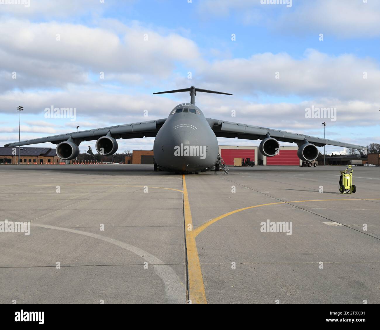 U.S. Air Force C-5 Super Galaxy aircraft from the 436 Airlift Wing ...