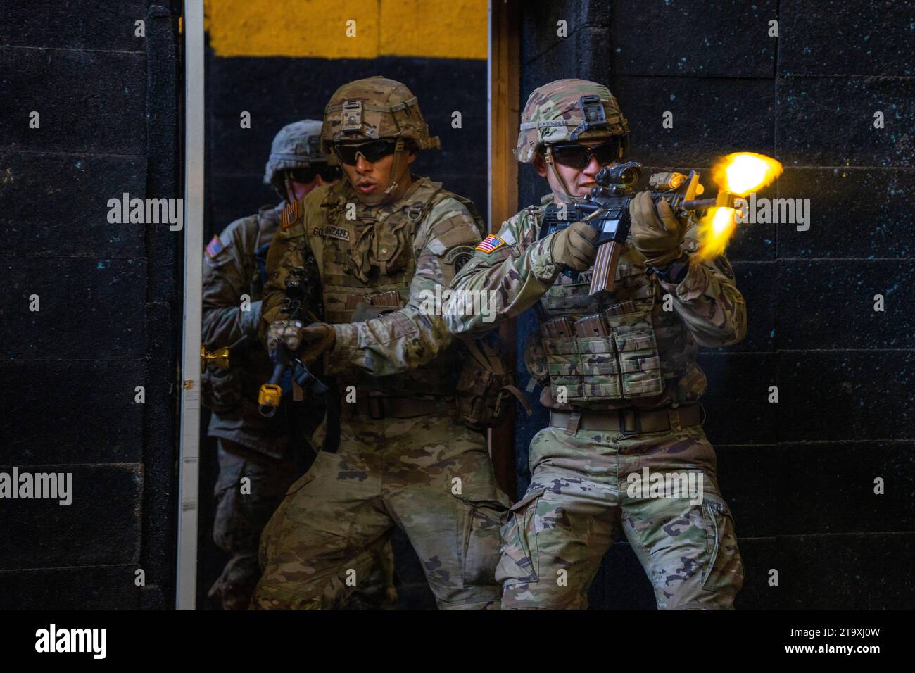 Soldiers assigned to A Company, Commander-in-Chief's Guard, 3d U.S ...