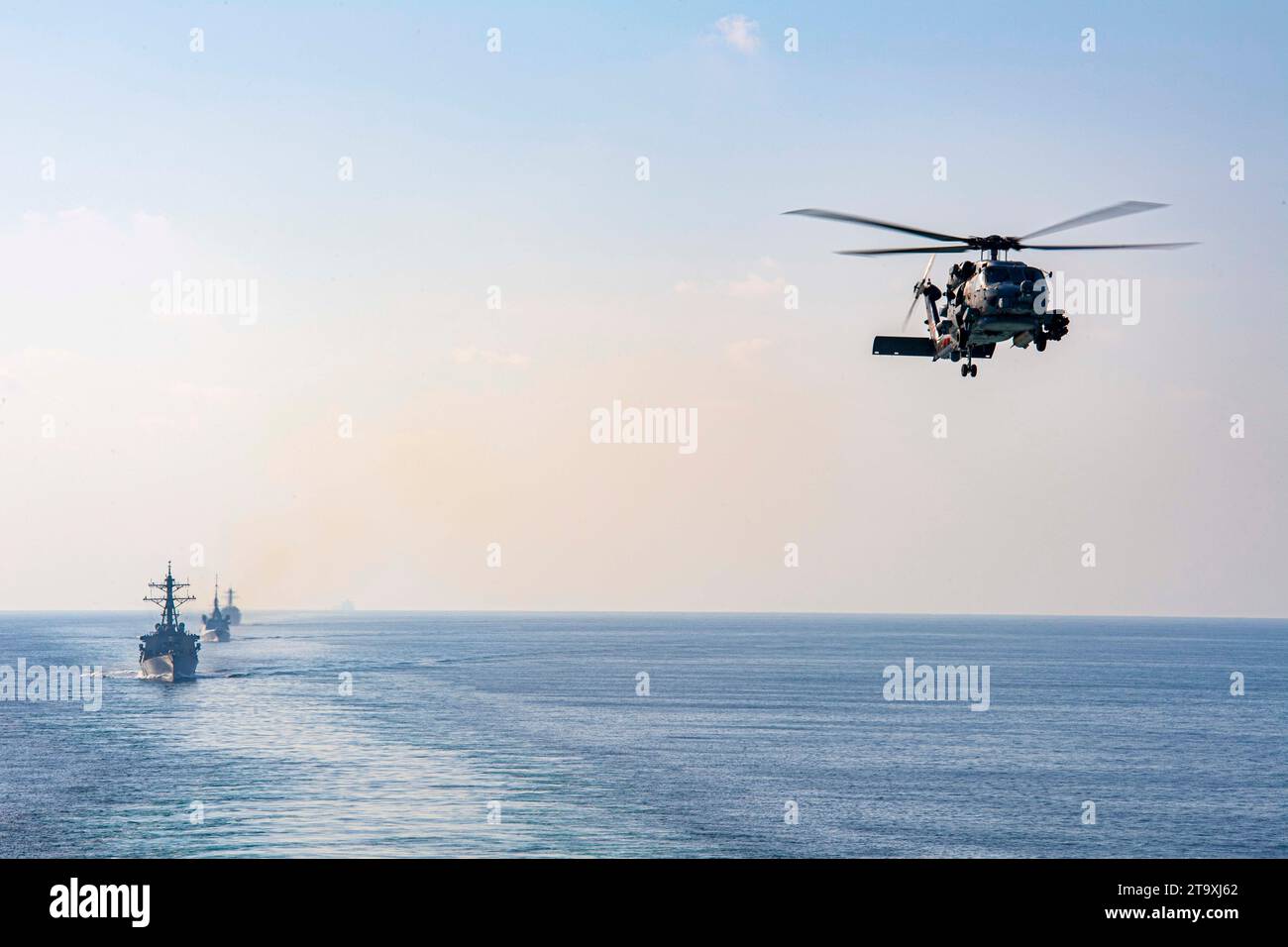 231126-N-JC256-1056 STRAIT OF HORMUZ (Nov. 26, 2023) The guided-missile ...