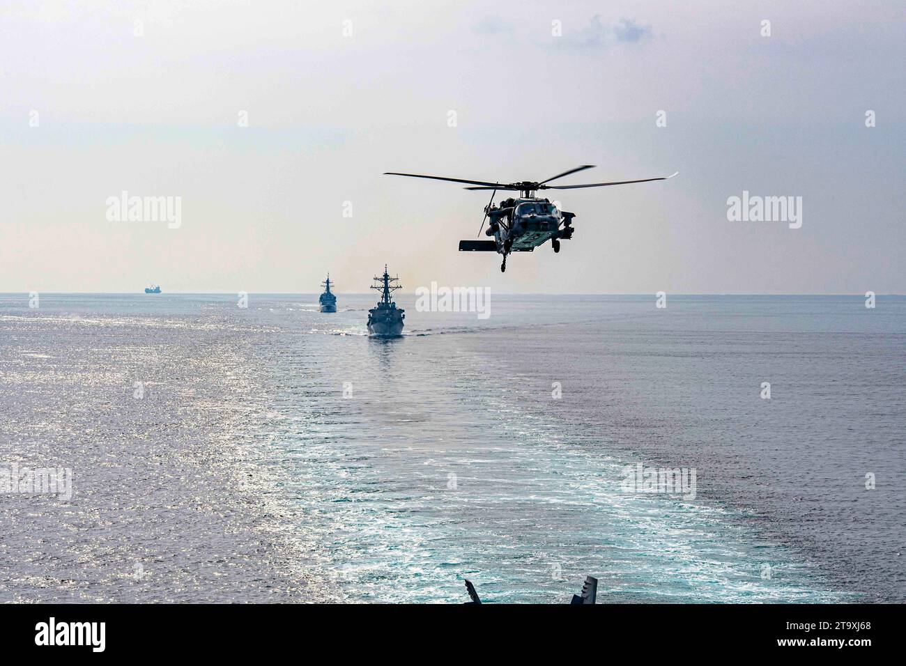 231126-N-JC256-1079 STRAIT OF HORMUZ (Nov. 26, 2023) The guided-missile ...