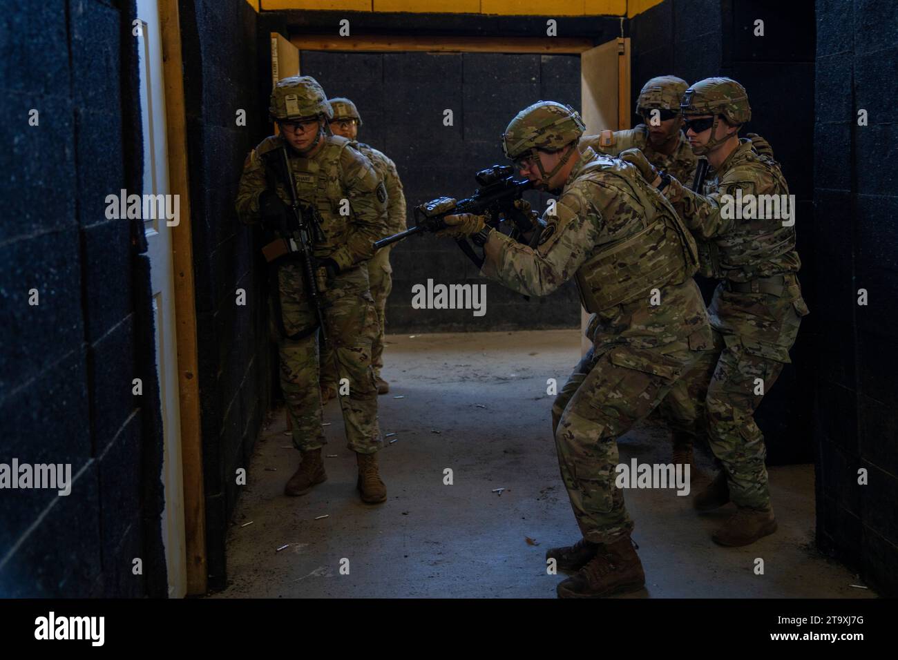 Soldiers assigned to A Company, Commander-in-Chief's Guard, 3d U.S ...