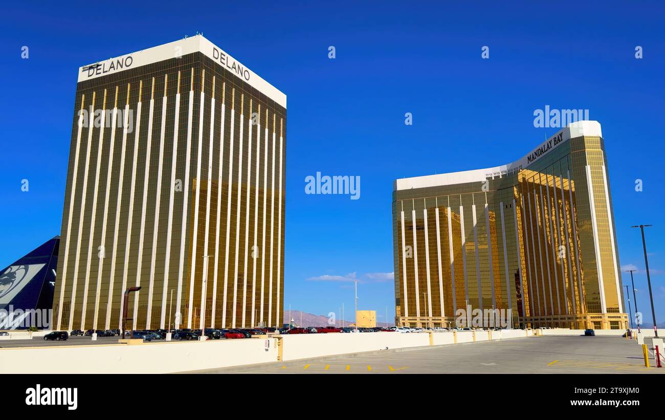 Mandalay Bay and Delano Hotel in Las Vegas - LAS VEGAS, UNITED STATES ...