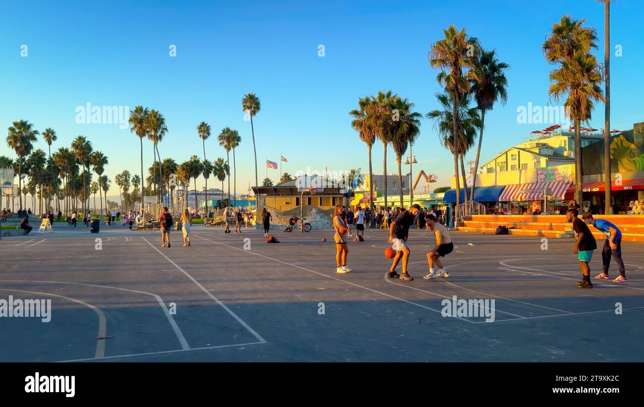 Venice Beach Oceanfront Walk in California - LOS ANGELES, UNITED STATES ...