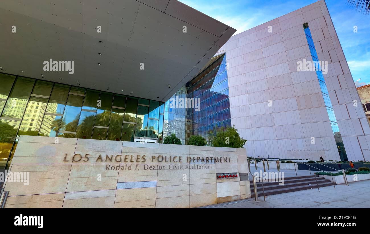 LAPD Los Angeles Police Department Headquarter in Los Angeles - LOS ...