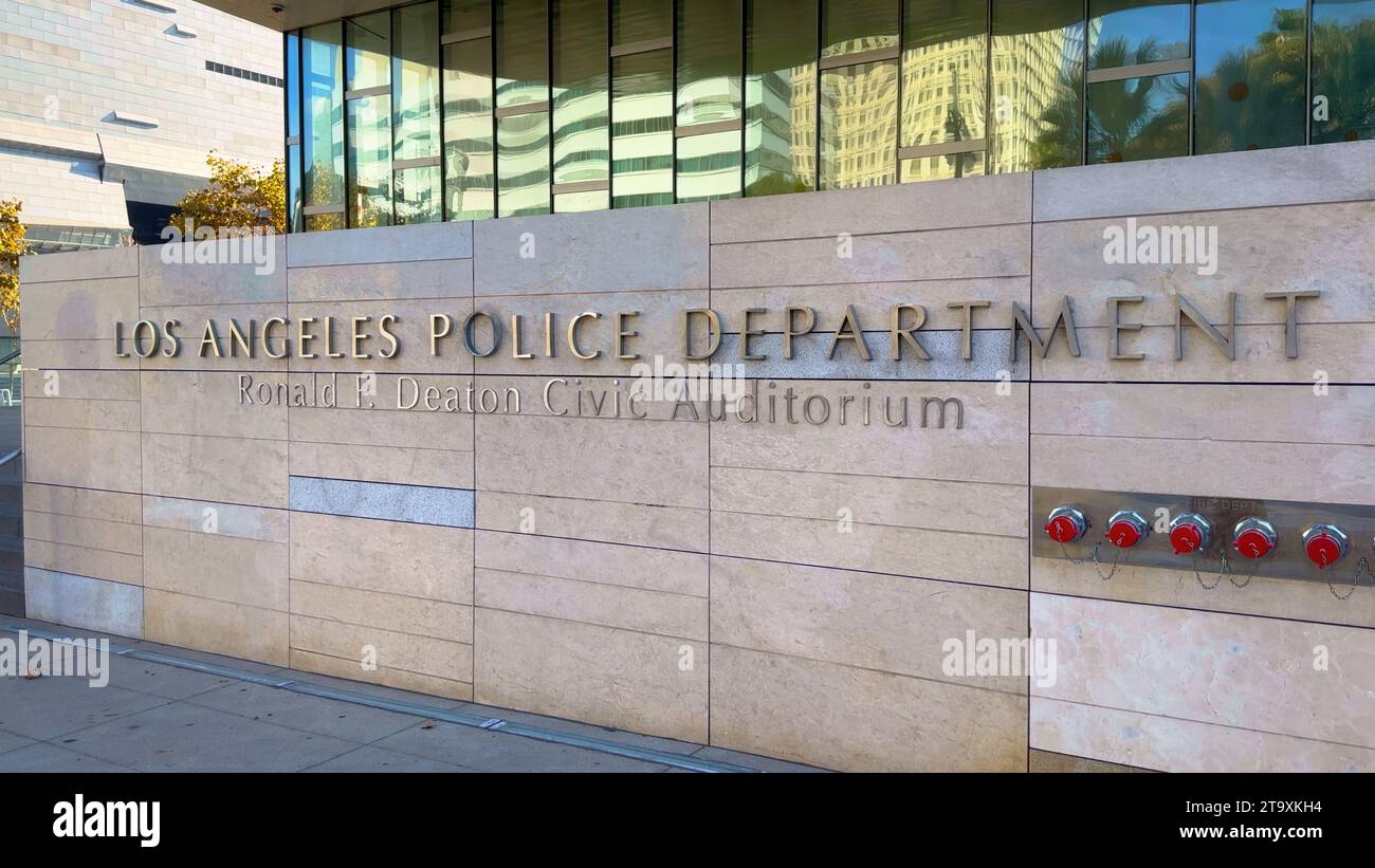 LAPD Los Angeles Police Department Headquarter in Los Angeles - LOS ...