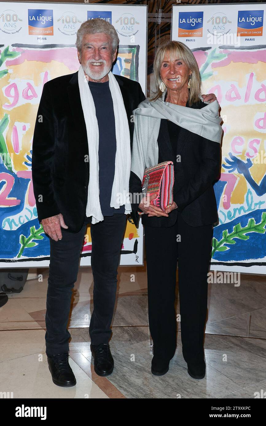 Paris, France. 27th Nov, 2023. Patrick Prejean and his wife Viviane ...